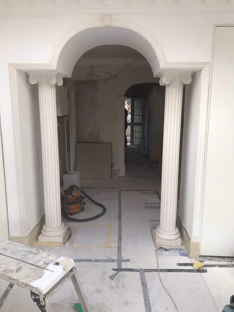 Backs Plaster Mouldings for Hand Made plaster mouldings